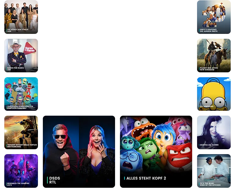 Live Fernsehen & Disney+ in einem Paket | waipu.tv