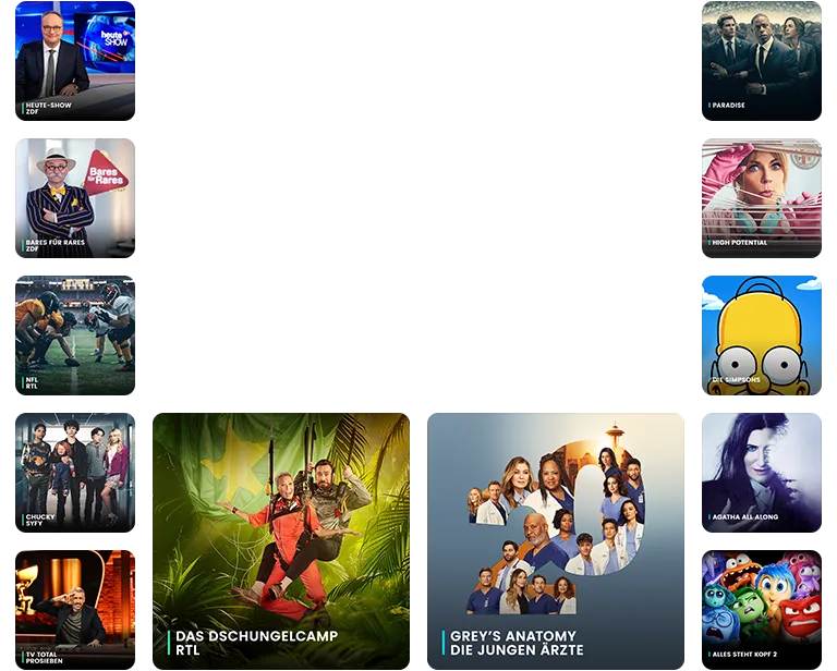 Live Fernsehen & Disney+ in einem Paket | waipu.tv